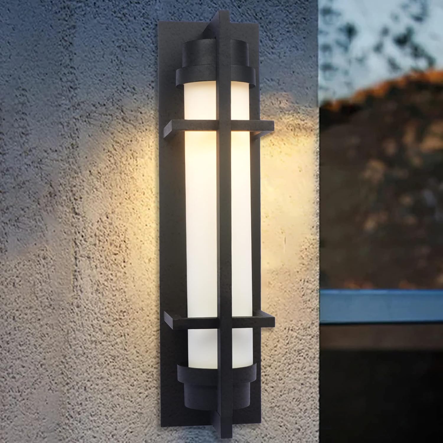 ALVIME Outdoor Wall Lights Fixture, Exterior Wall Lanterns, Waterproof ...