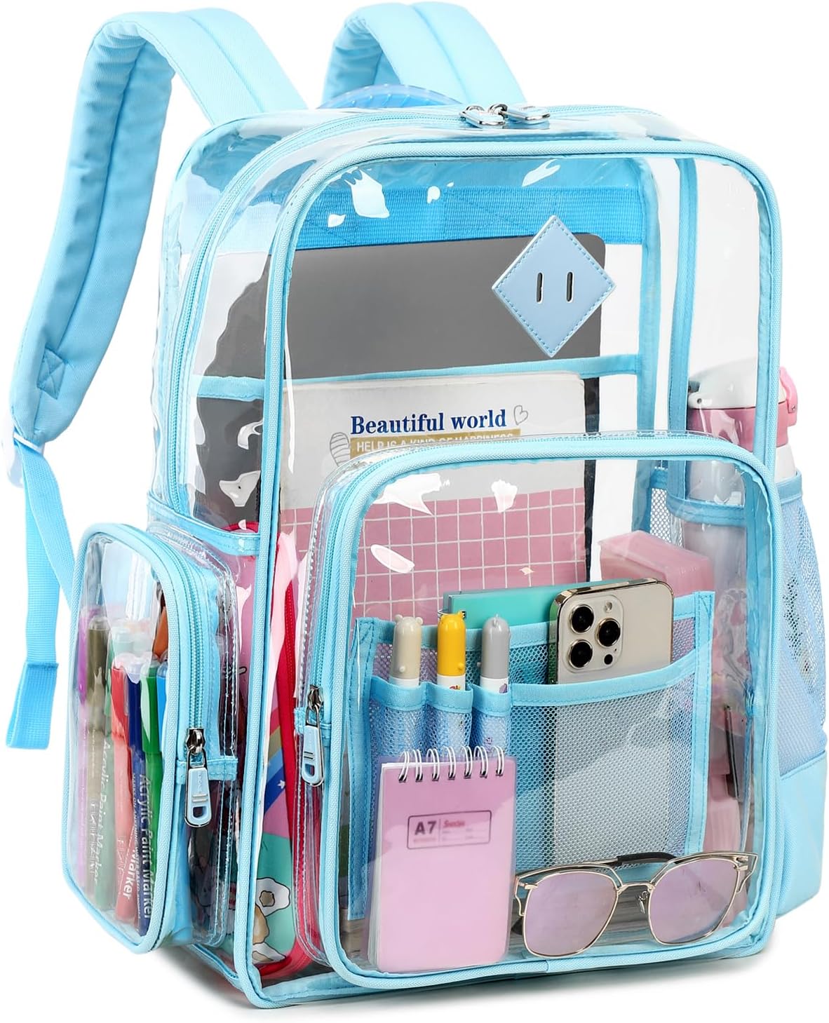 Amazon.com | Spiderman 16'' clear pvc school backpack | Kids' Backpacks