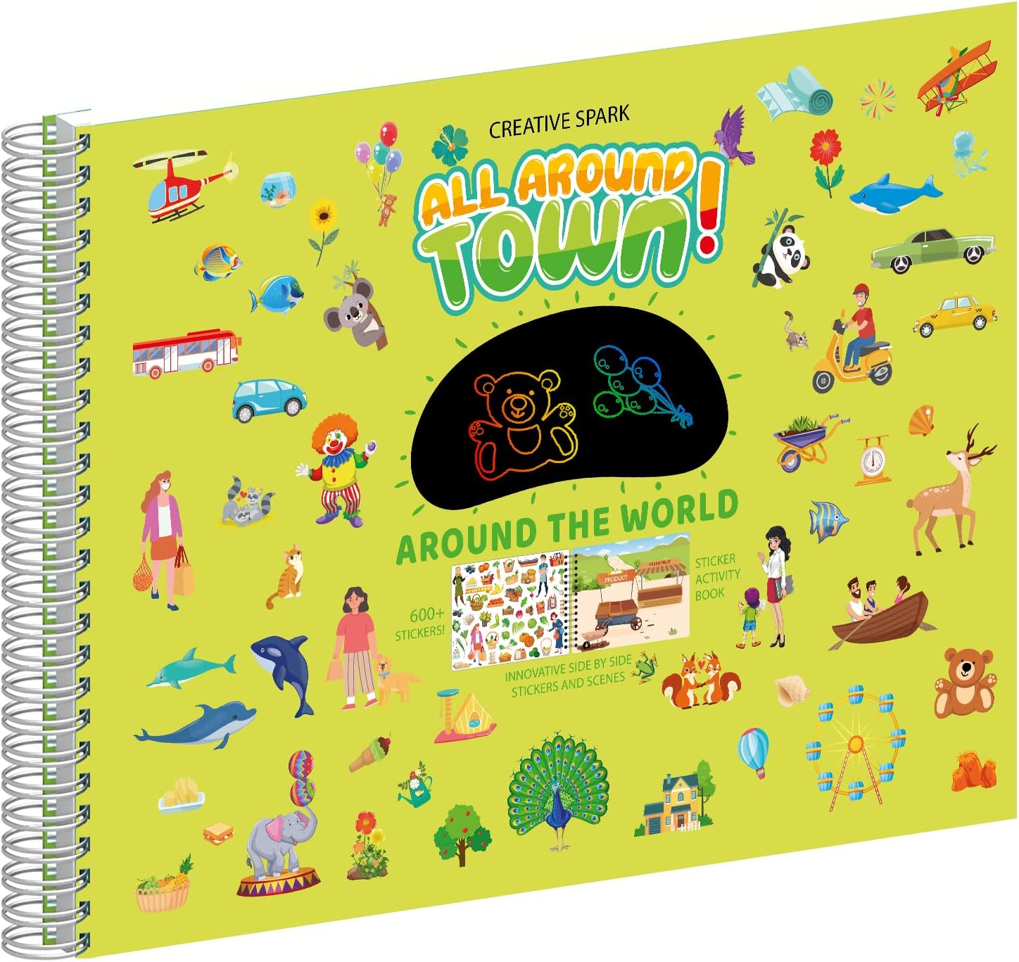 Amazon.com: Marvel Avengers Sticker Pads for Boys Kids ~ 2 Pack Giant ...