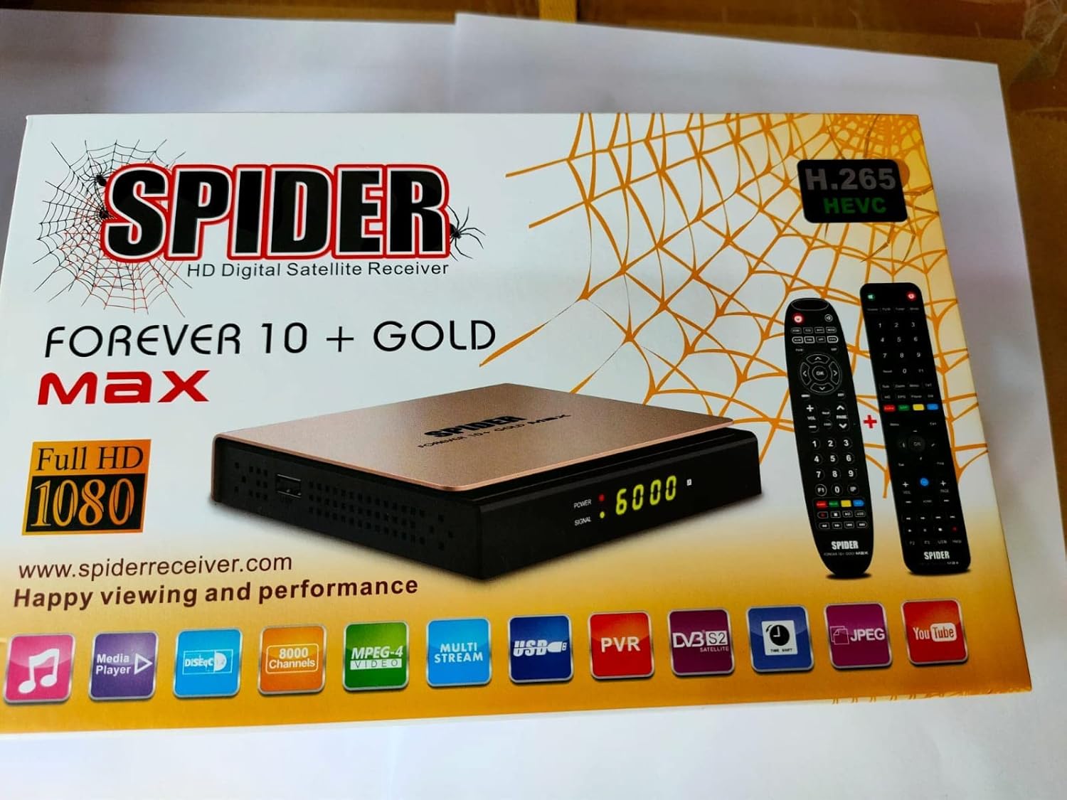 SPIDER FOREVER 10+ GOLD MAX: Buy Online at Best Price in UAE - Amazon.ae