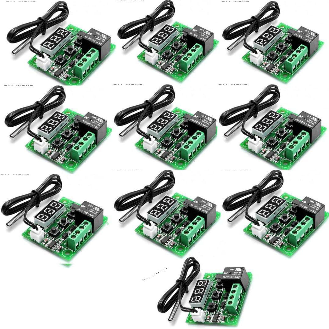 HUMBE&CO-W1209 12V DC Digital Temperature Controller Board Micro ...