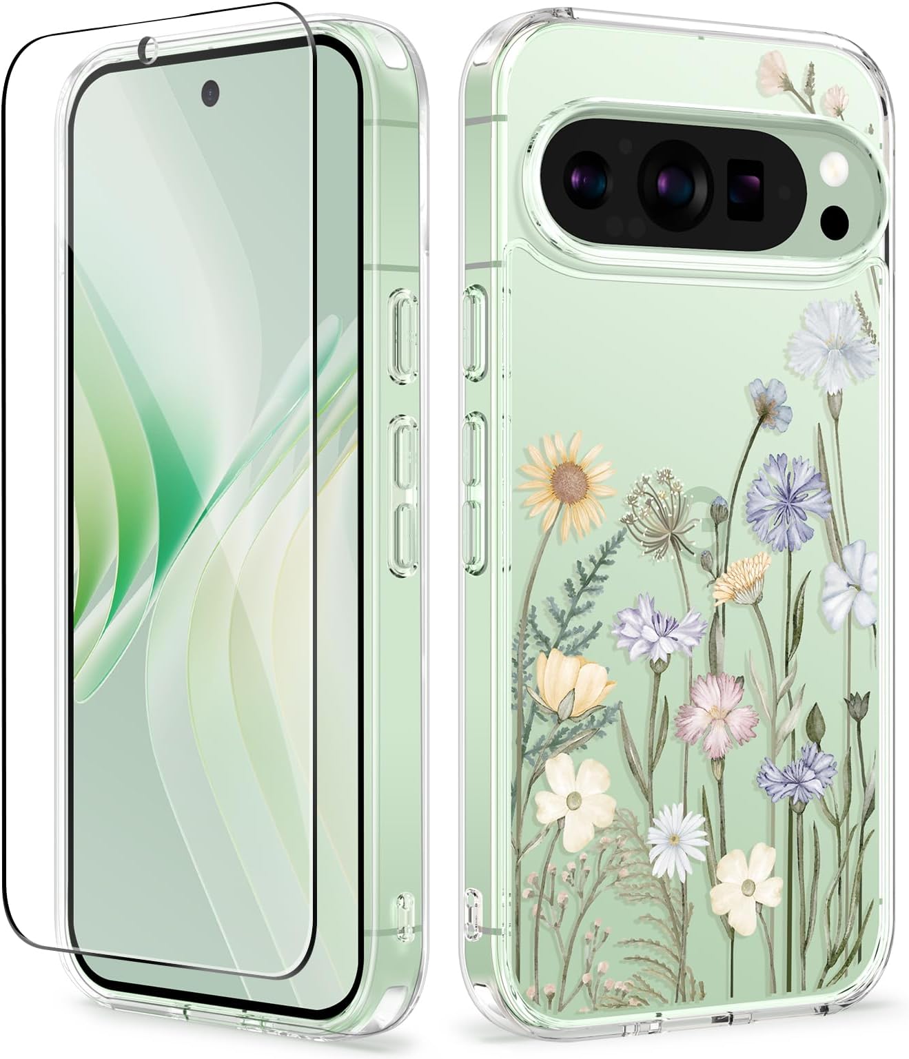 Amazon.com: GVIEWIN for Google Pixel 9 Case/Pixel 9 Pro Case, [Screen ...