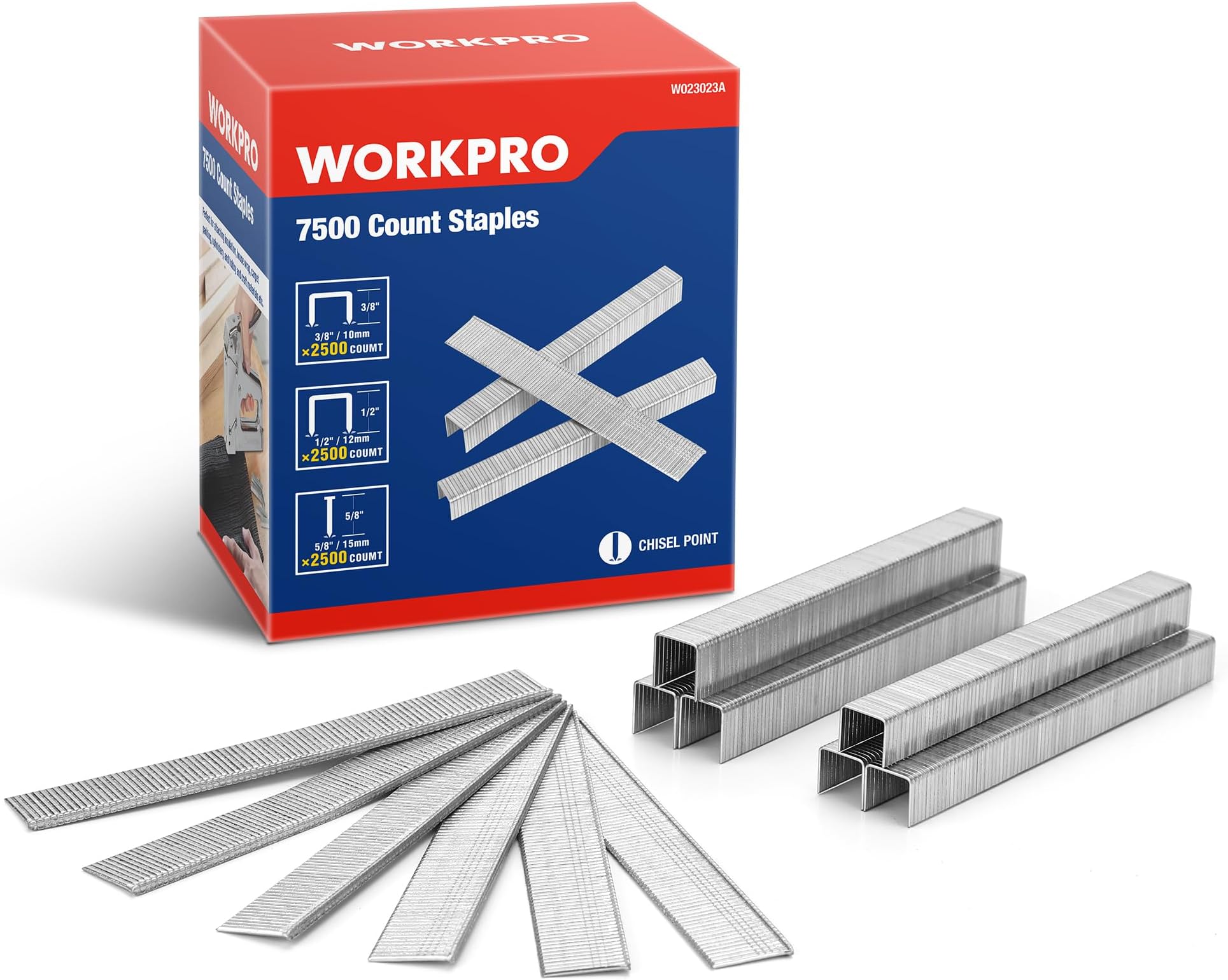 Amazon.com : Better Office Products 5,000 Count Heavy Duty Staples, 23/ ...