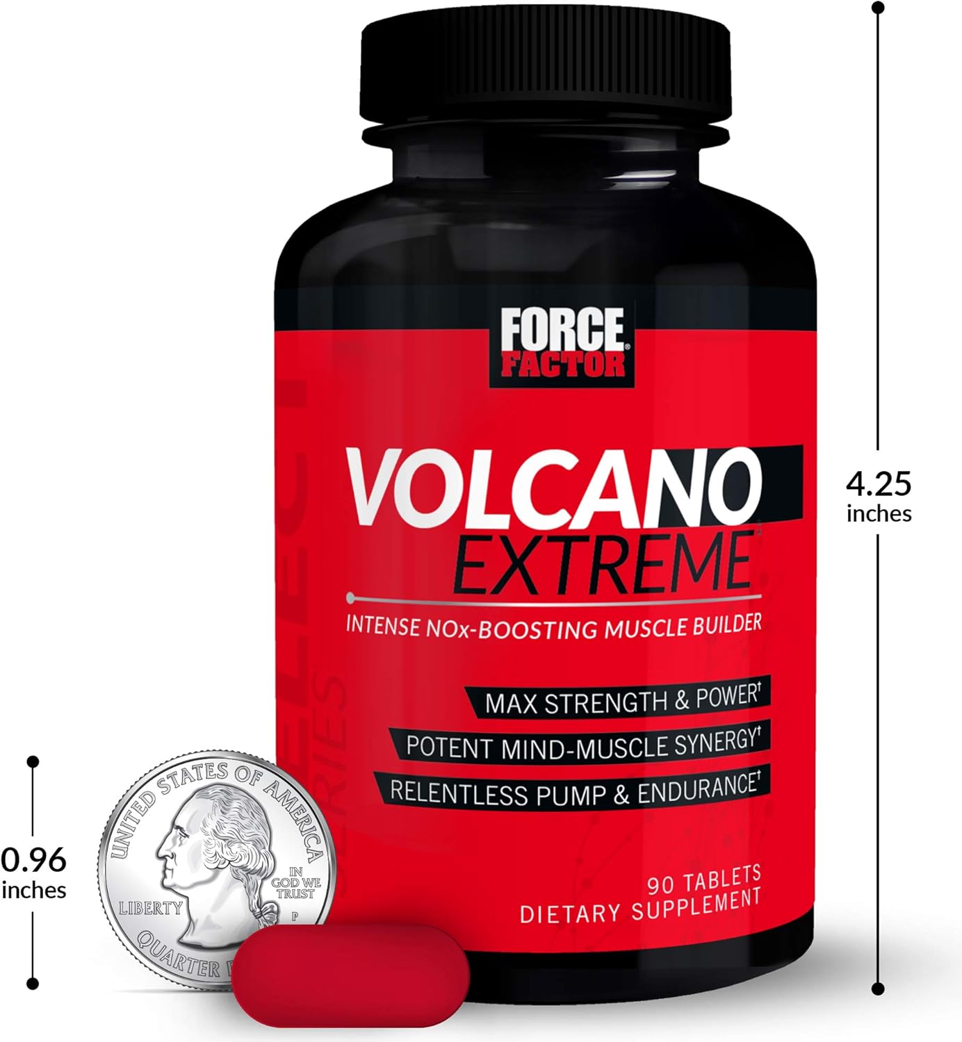 VolcaNO Extreme Pre Workout - Boost Strength & Focus, Enhance Muscle ...
