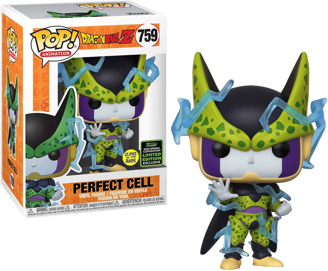 Amazon.com: Funko Pop! Dragon Ball Z Recoome Glow-in-The-Dark Vinyl ...