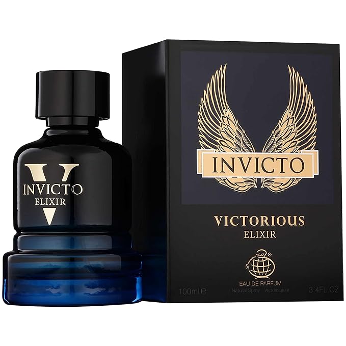 Amazon.com : Fragrance World Invicto Elixir EDP Perfume 100ML : Beauty ...