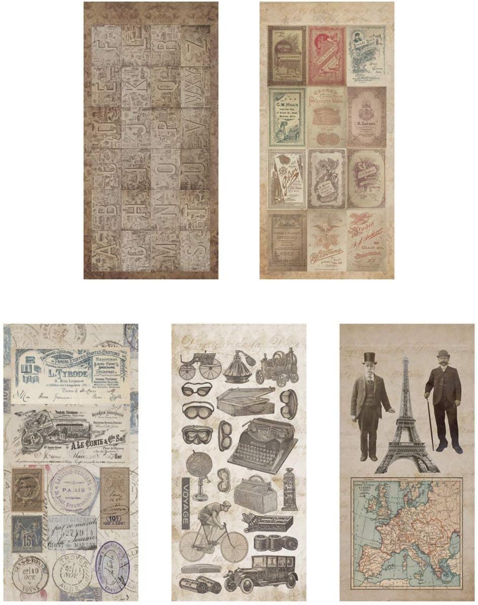Amazon.com: French Industrial Salvage Stickers by Tim Holtz Idea-ology ...
