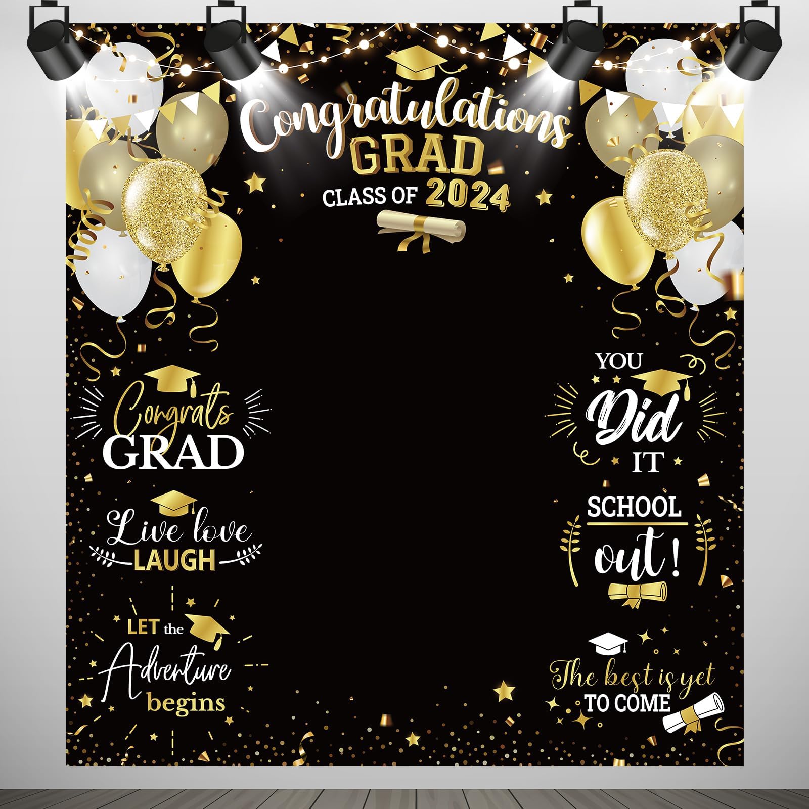 Amazon.com : Irenare Large Size 2024 Graduation Congrats Grad ...