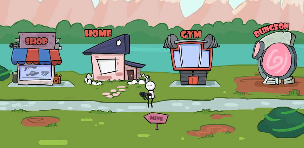 One Gun: Stickman:Amazon.co.uk:Appstore for Android