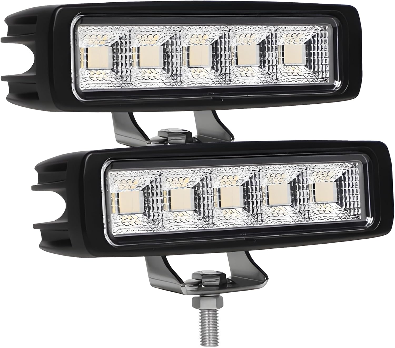 Amazon.com: Primelux 6.3 Inch Boat Lights, LED Light Bar 2PCS 68W 3200LM 150° Floodlight 12/24v ...