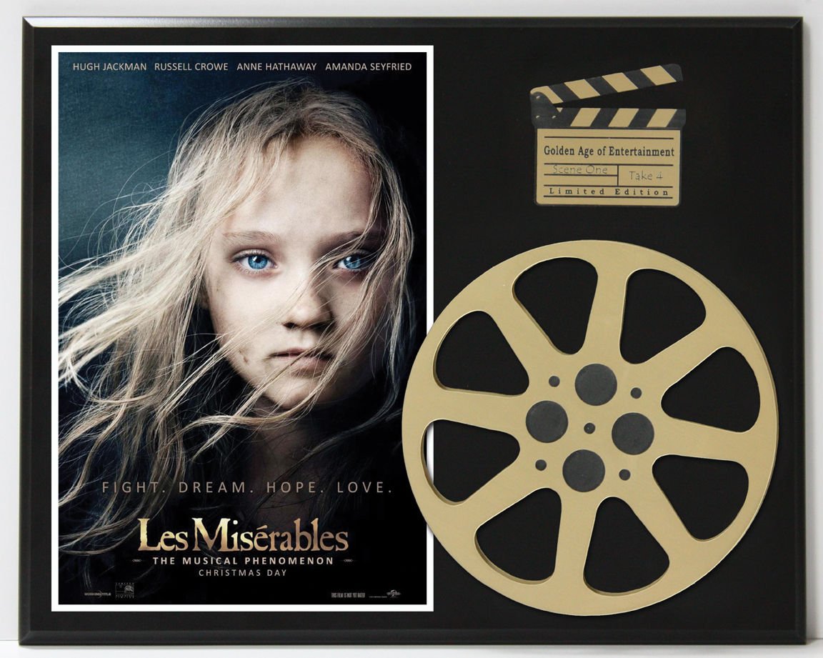 Buy LES MISERABLES WITH HUGH JACKMAN RUSSELL CROWE LTD EDITION MOVIE ...