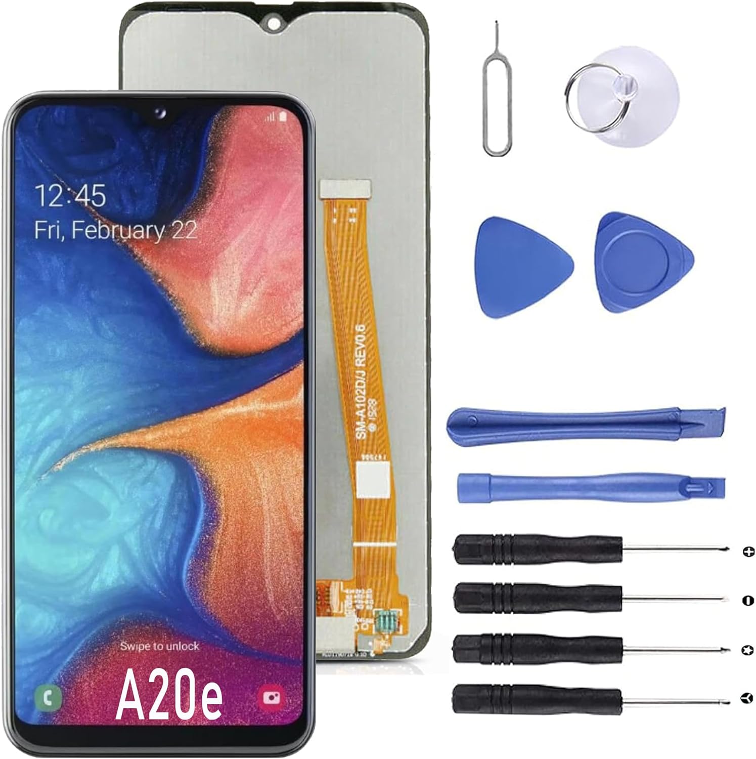 MP+ A20e Screen Replacement for Samsung Galaxy A20e with Repair Tools ...