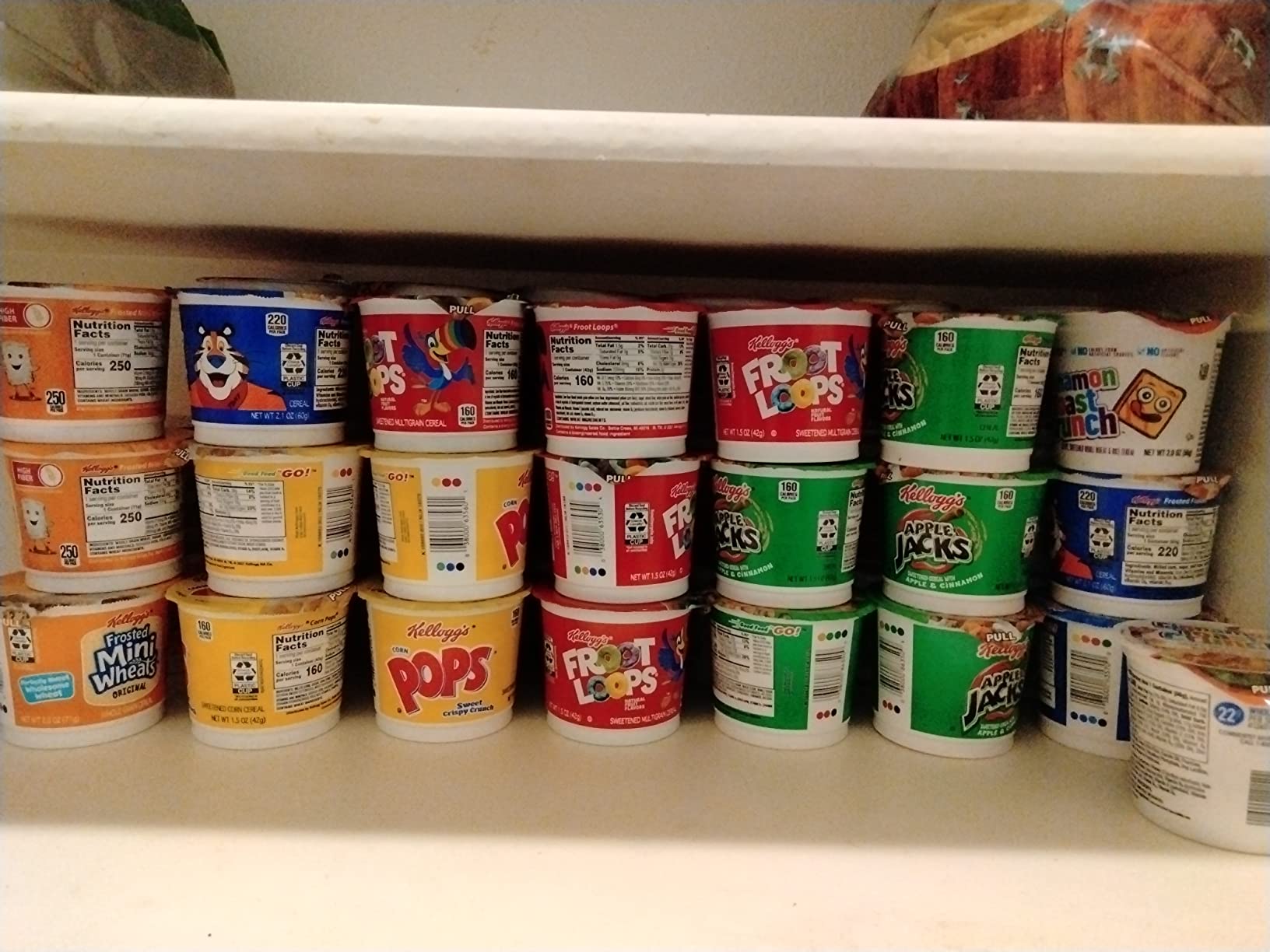 12 Mo Finance Kellogg S Breakfast Cereal In A Cup Assortment Pack