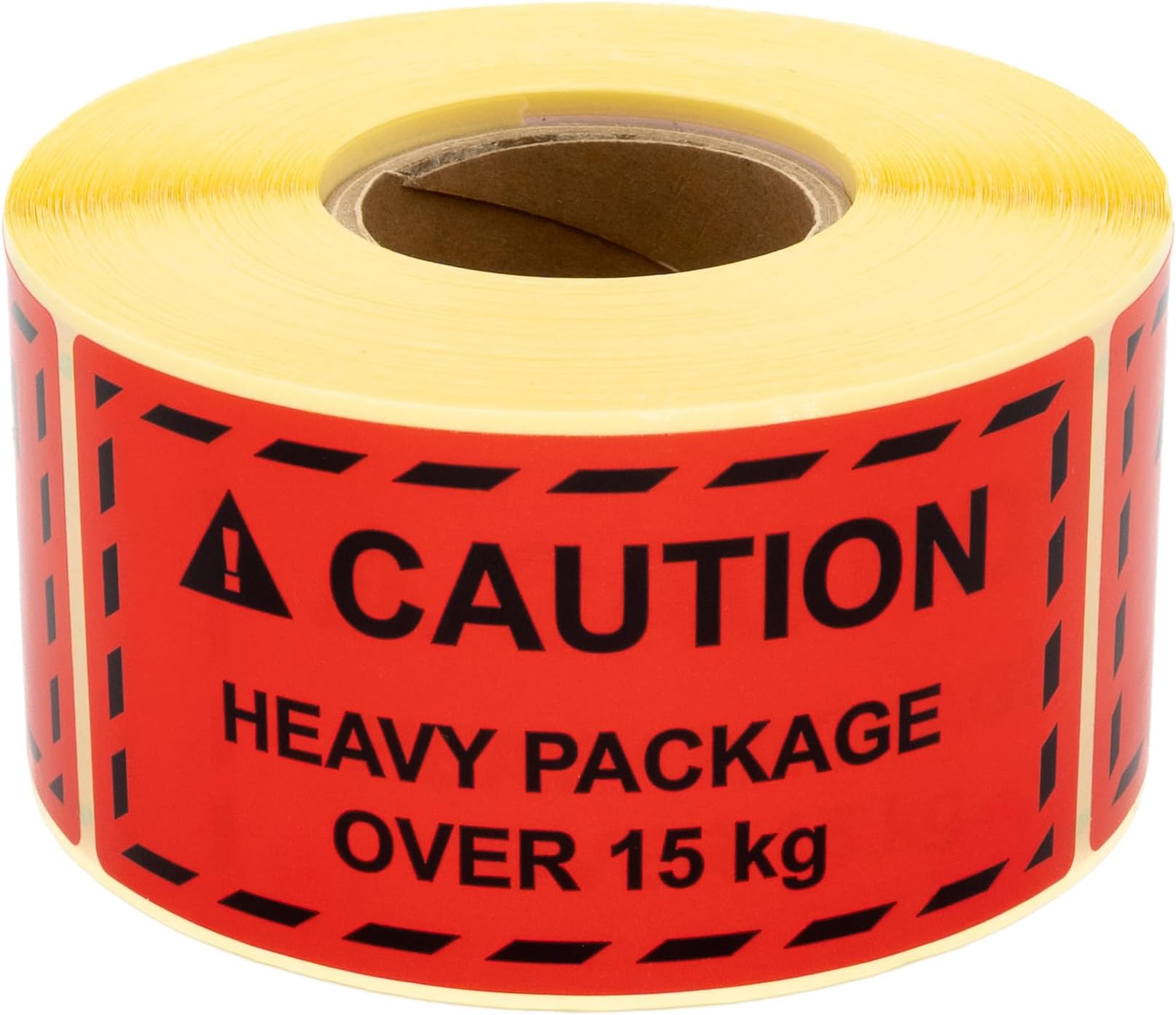 MD Labels Warning Labels on Roll - 100 x 50 mm - 500 - CAUTION - Heavy ...