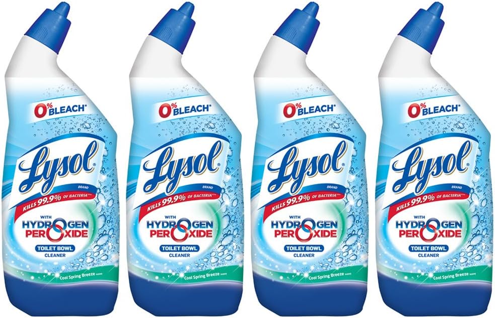 Amazon.com: Lysol Power & Fresh Toilet Bowl Cleaner, Ocean Fresh, 24oz ...