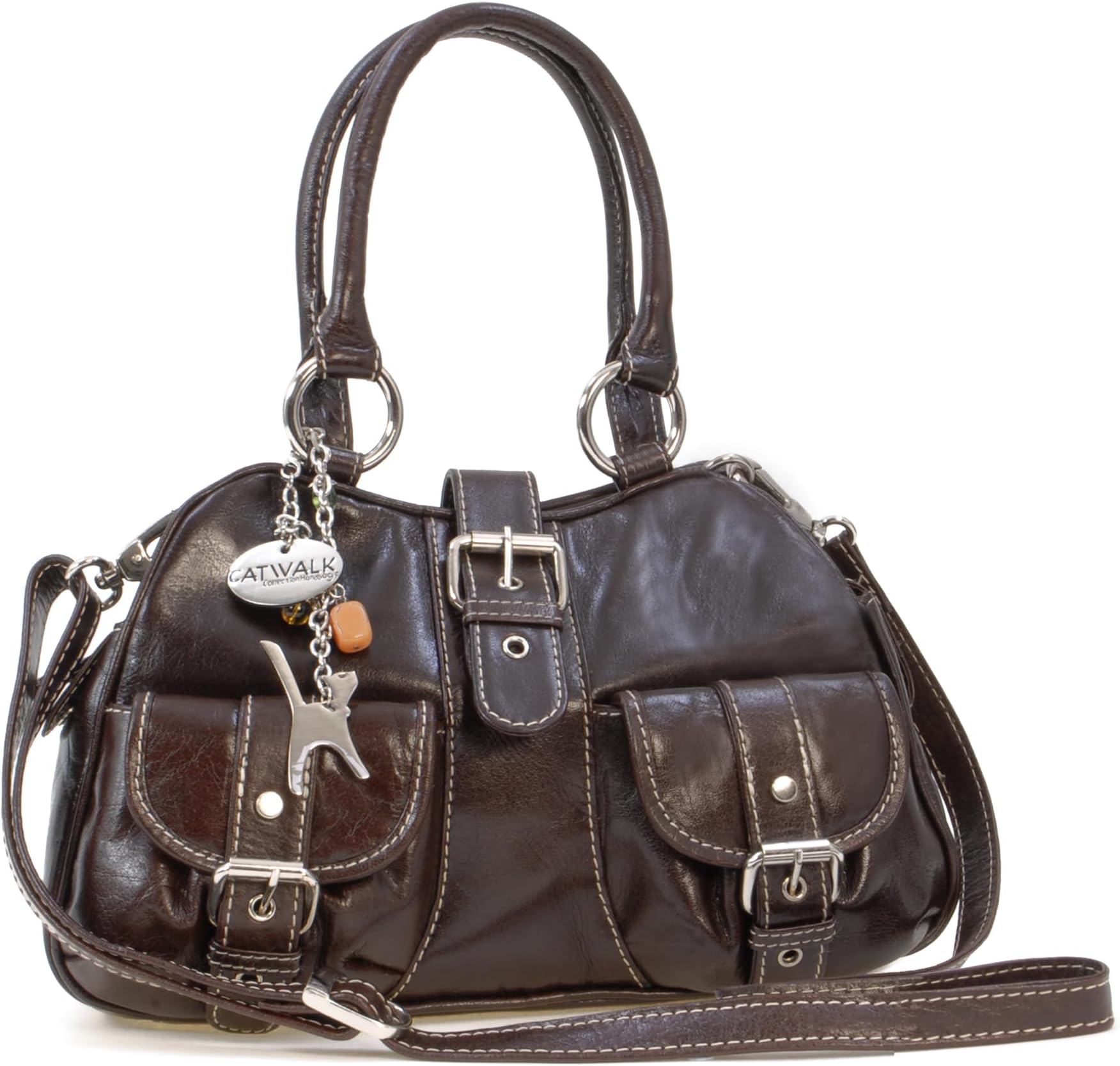 Catwalk Collection Handbags - Cuir Véritable - Sac à Main/Sac Porté ...