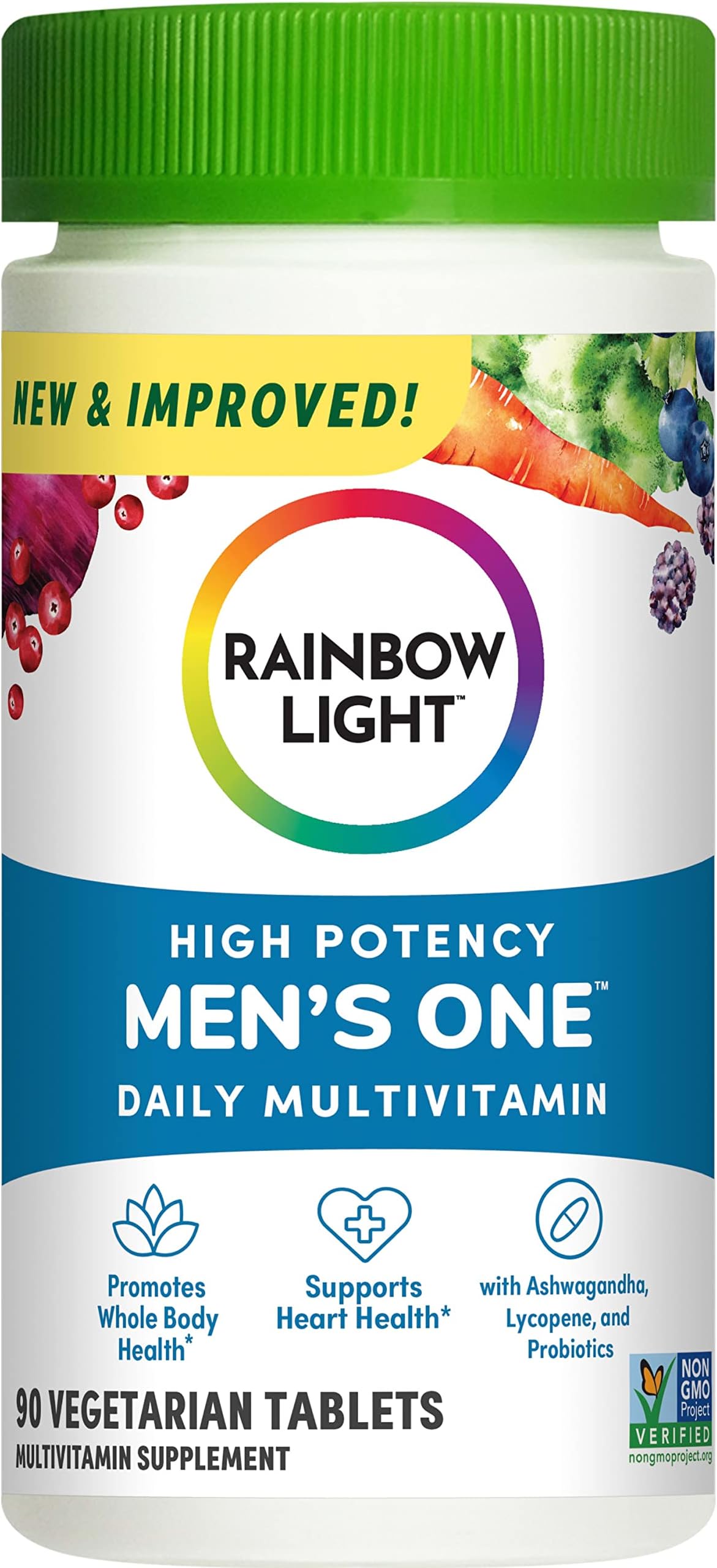 Amazon.com: Rainbow Light Women's One Multivitamin/Mineral, 50 Tablets ...