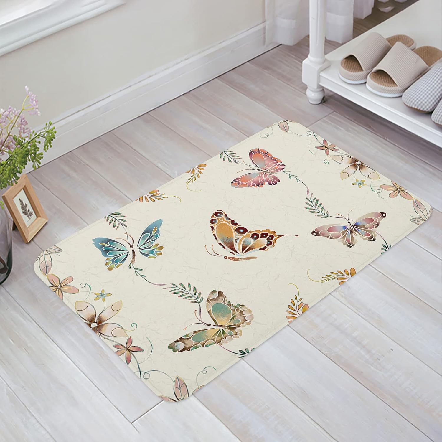 Amazon.com: Hand-Painted Door Mat Welcome Mats 1-Pack - Indoor Memory ...