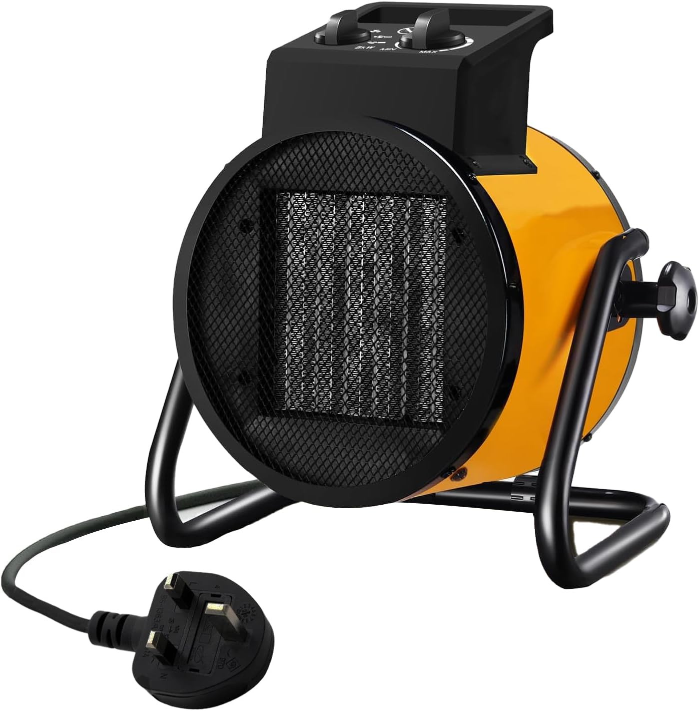 ALINI 2KW HOME/OFFICE/WORKSHOP ELECTRIC PTC FAN SPACE HEATER 3 SETTINGS ...