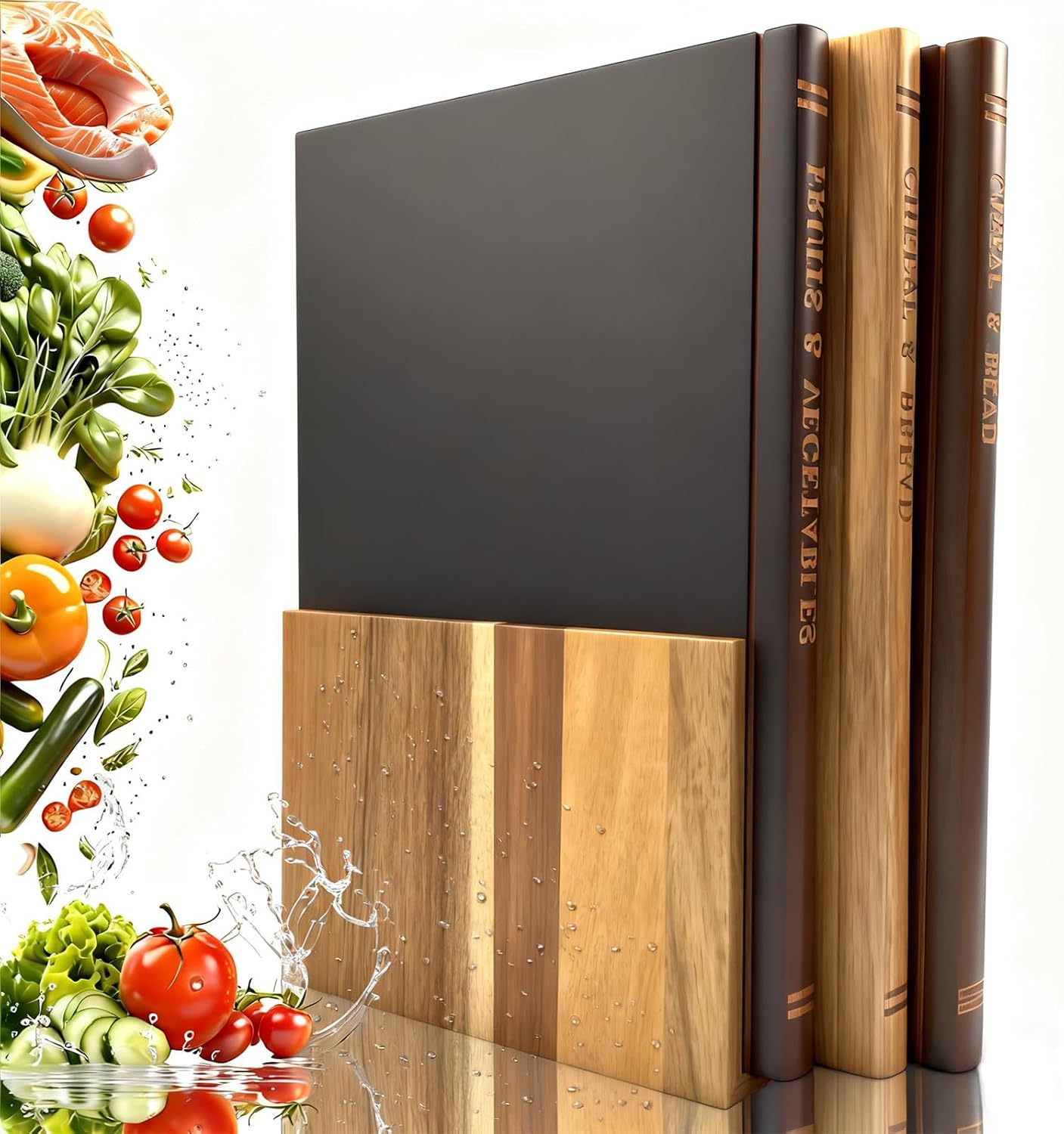 Amazon.com: 2026 New Book Cutting Board Set, Cutting Boards That Look ...