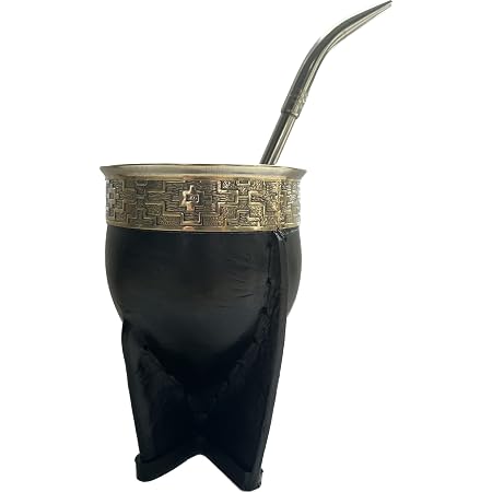 Genérico Mate Imperial Argentino Kit Mate (copa mate) y foco de acero ...