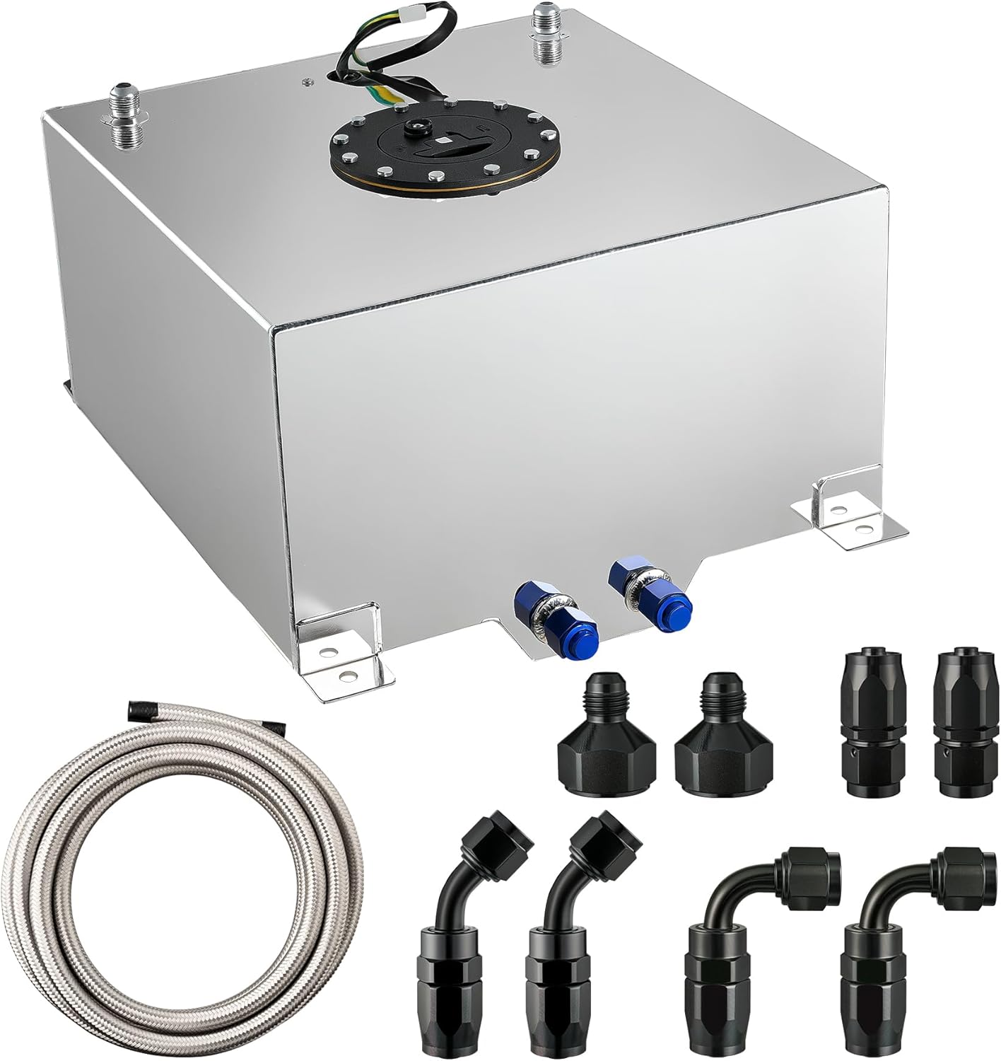 Amazon.com: EVIL ENERGY 10 Gallon Fuel Cell Tank Aluminum with Level ...