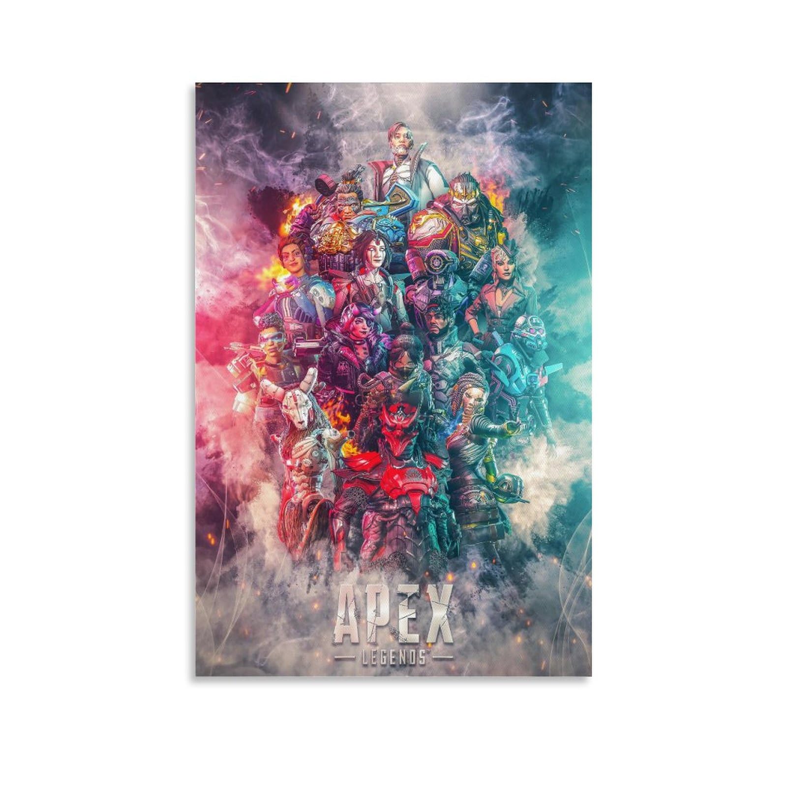 Amazon.com: RZIGERNO Apex Legends Video Game Poster Canvas Wall Art ...