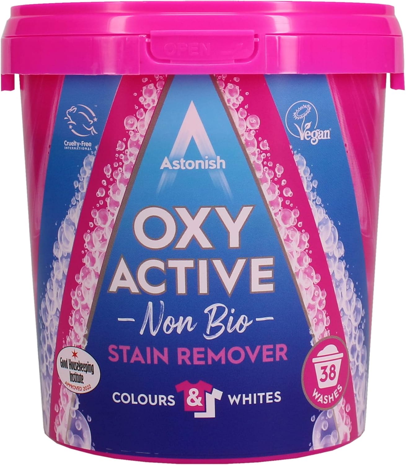 Amazon.com: Astonish Oxy Active Fabric Stain Remover, Stain and Odour ...
