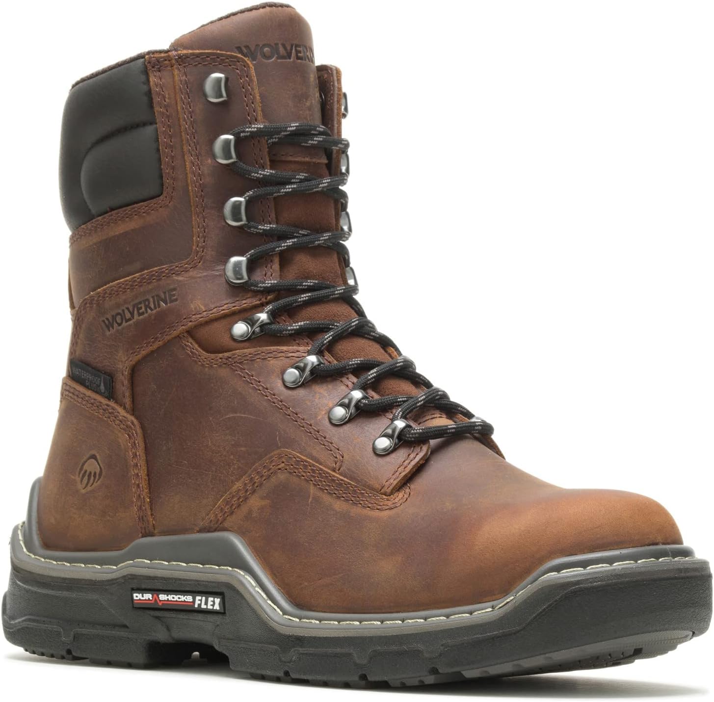 Amazon.com | Wolverine Men's Raider DS WP CM 8IN Construction Boot ...