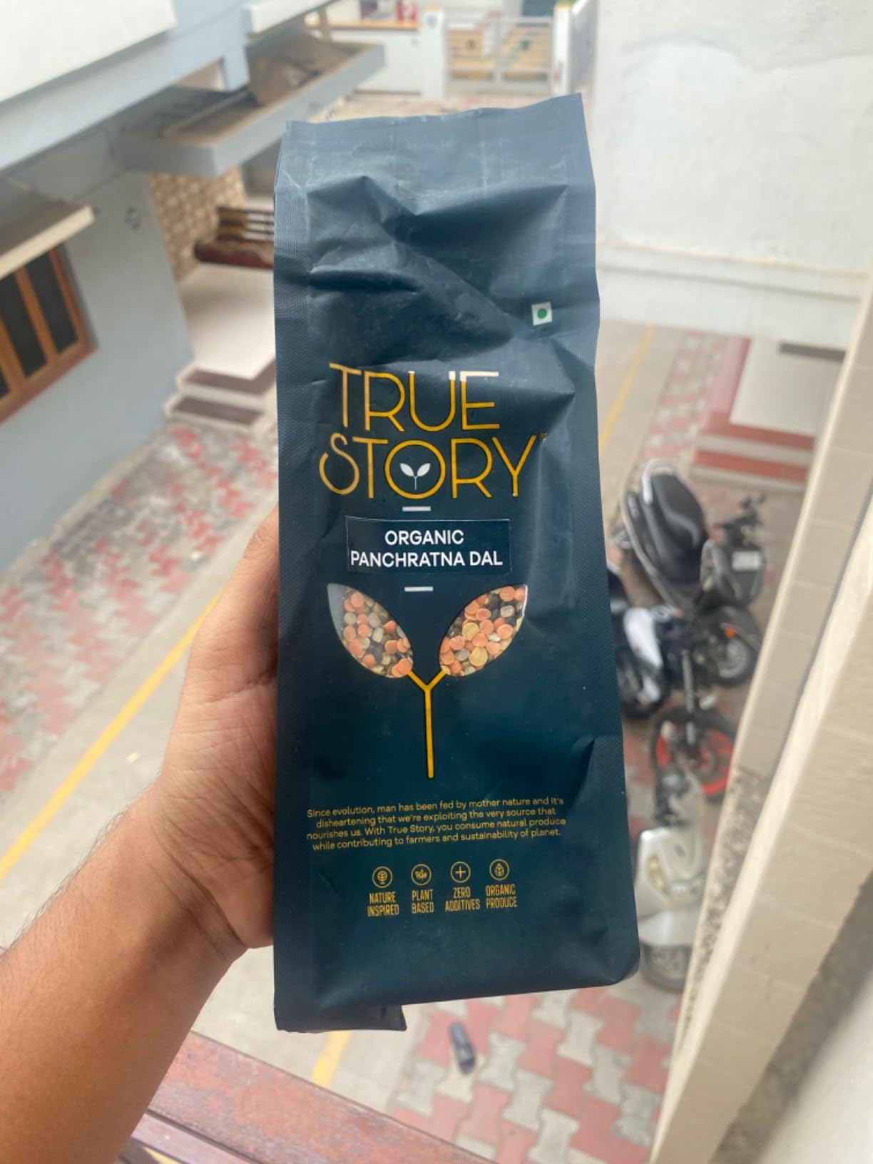 True Story Organic Panchratna Dal Split | 500g | Unpolished Panchratan ...