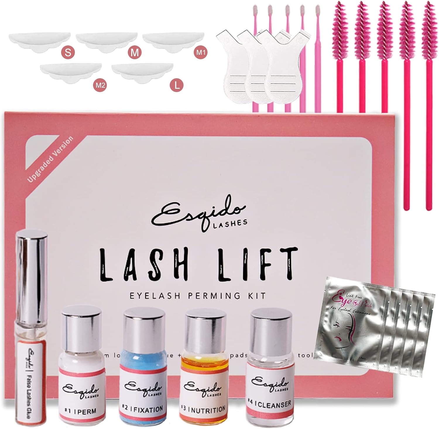 EONFAVE Lash Lift Kit Eyelash Perm Kit Lash Curling Perming ...