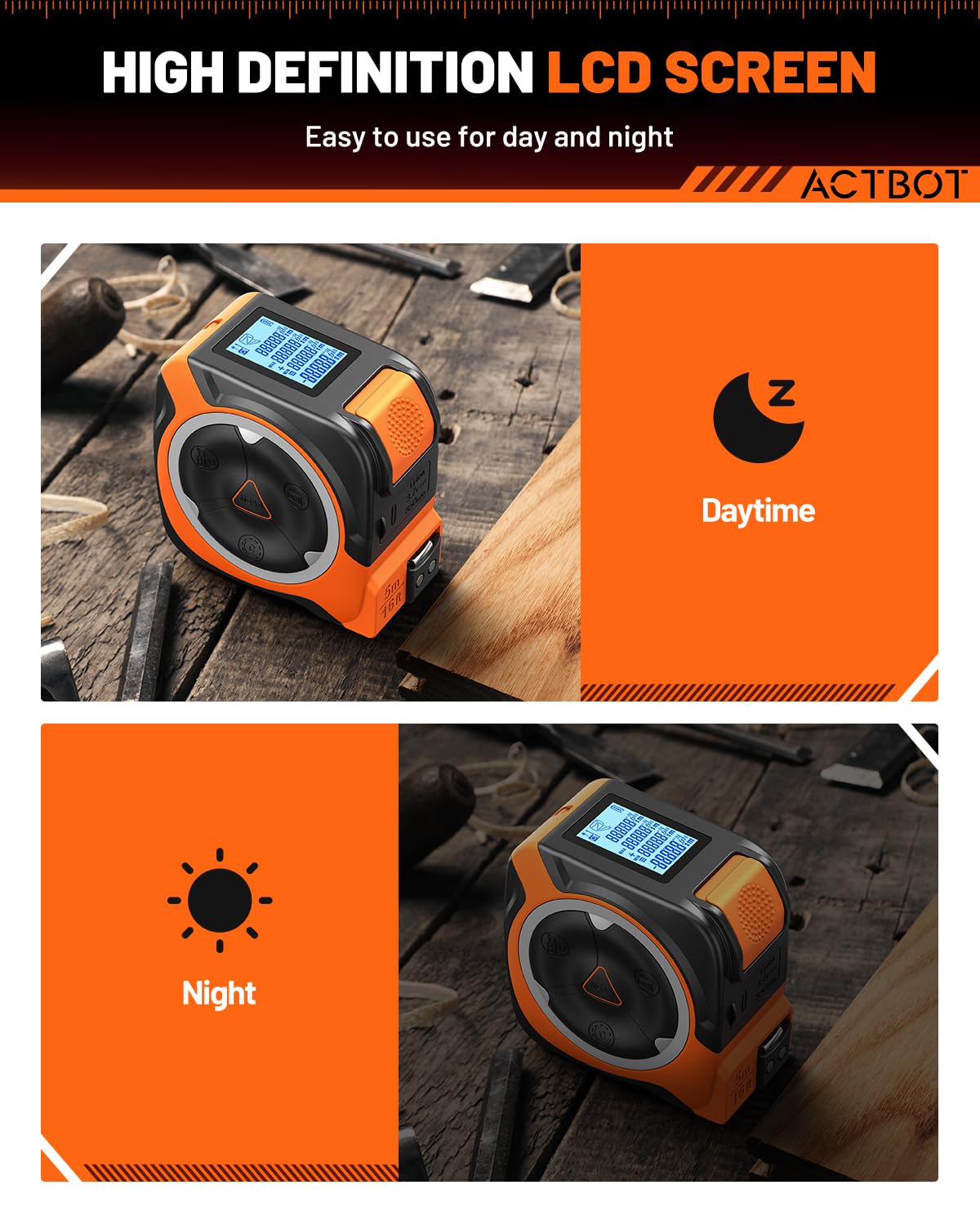 The Almighty Ruler Laser Distance Measure - 656FT Rechargeable Laser ...