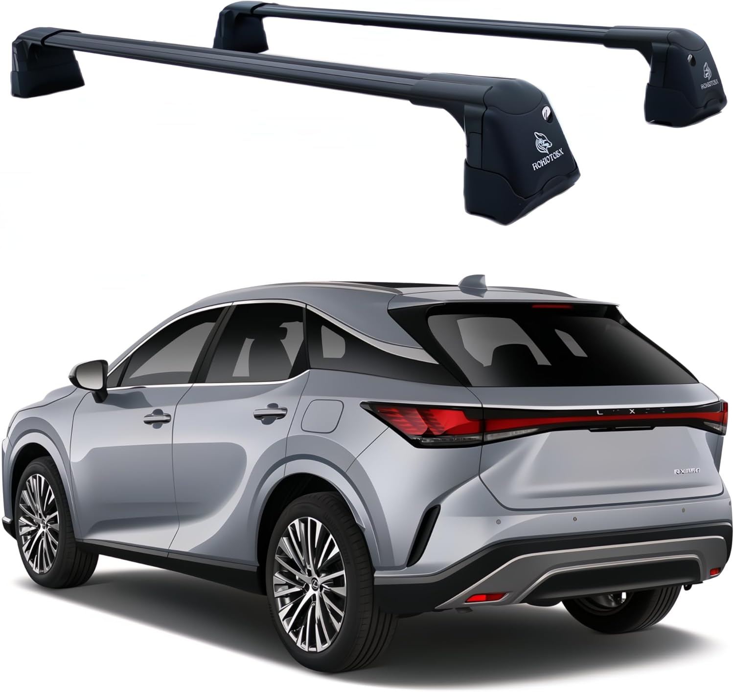 Amazon.com: ROKIOTOEX Roof Rack Cross Bars Fits 2023-2026 Lexus RX ...