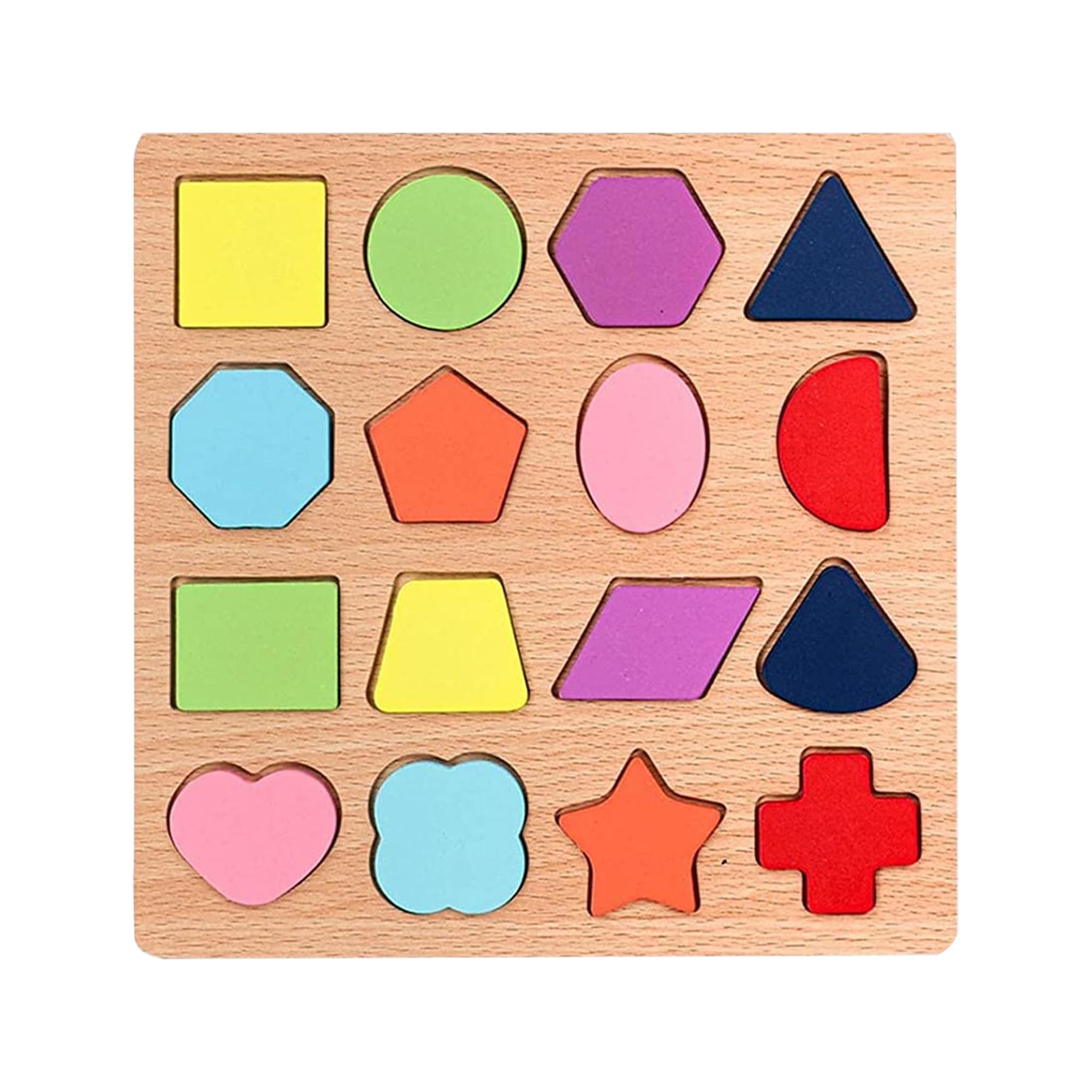 Kidology Wooden Puzzles for Toddlers for Kids Preschool Learning Toys ...