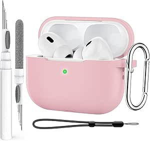 Amazon.com: BOBEN AirPods Pro 2nd Generation Case Cover 2022 Silicone AirPods Pro 2 Case Cover ...