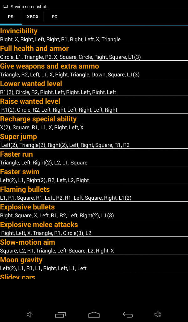 Cheats for Gta v lite - App on Amazon Appstore