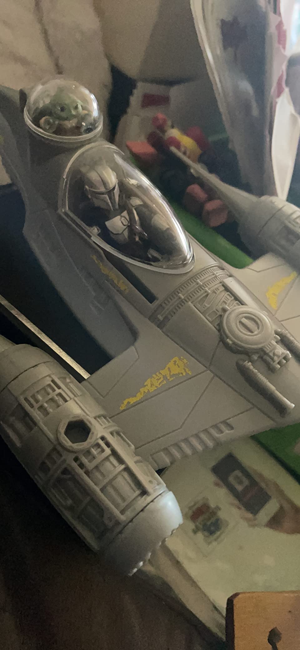 $5/mo - Finance STAR WARS Mission Fleet Mando's N-1 Starfighter, Grogu ...