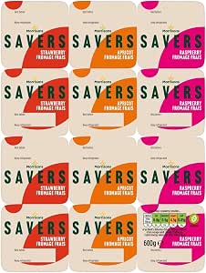 Morrisons Savers Fromage Frais 12 x 50g : Amazon.co.uk: Grocery