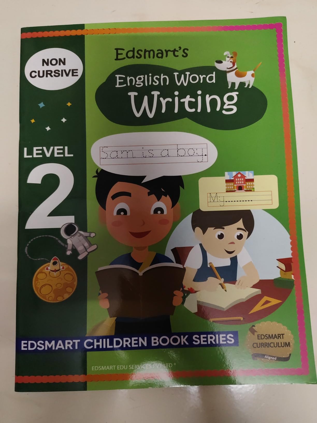 Edsmart English Writing Books- Three Letter Word And Sentence Writing ...