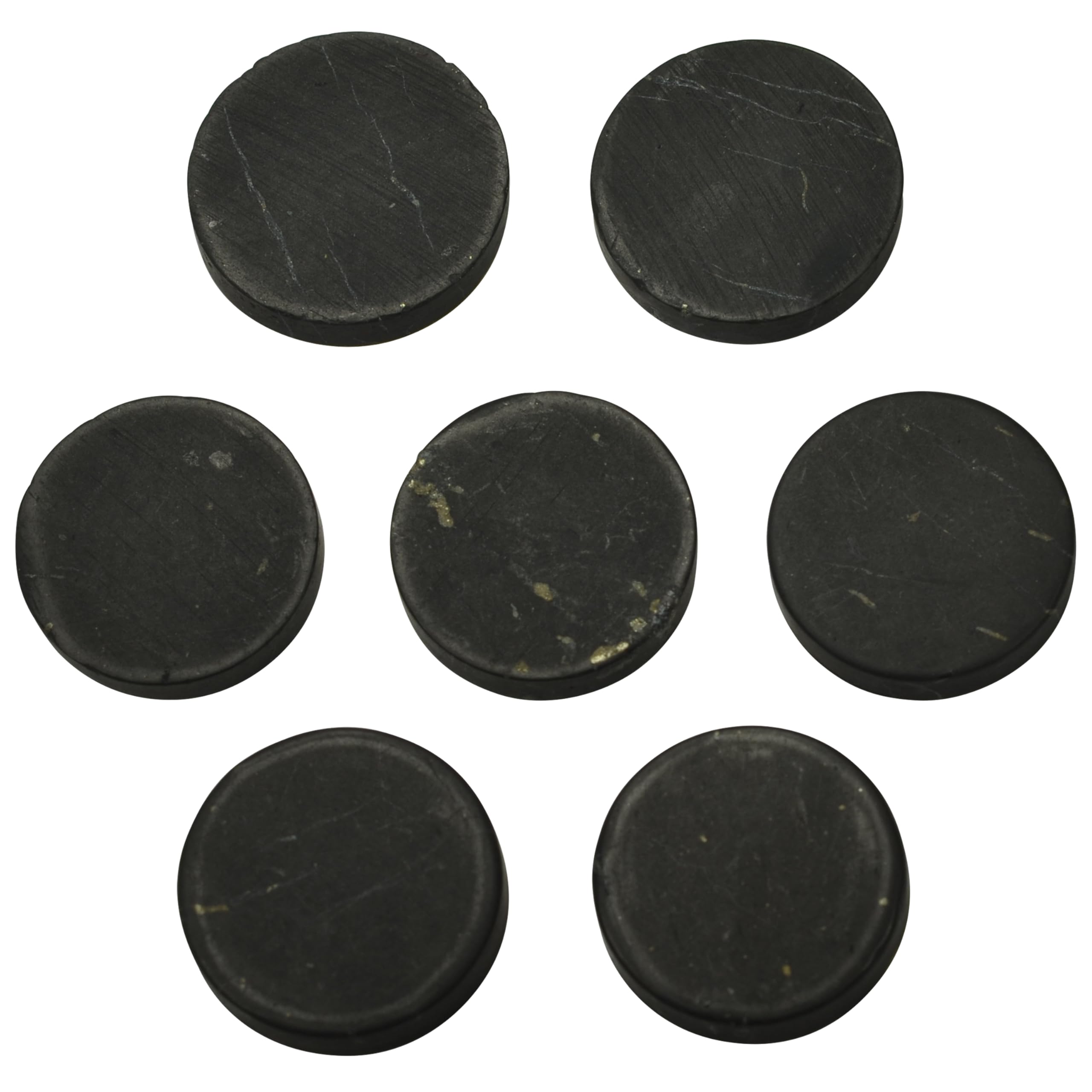 Amazon.com: Shungite World 7 pcs Authentic Shungite Stickers Unpolished ...