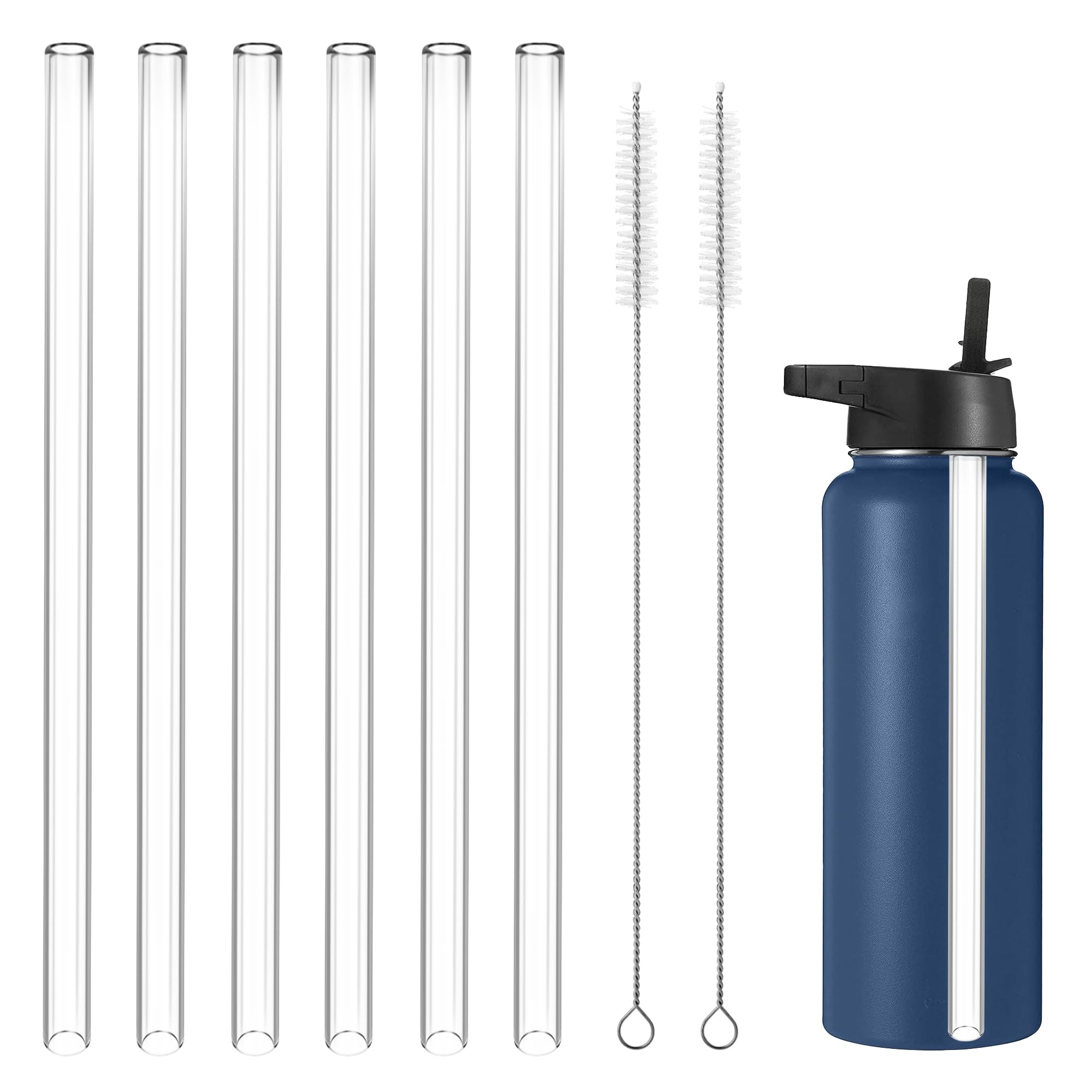 Amazon.com: Soledea 6PACK Replacement Straws for ThermoFlask 40oz ...
