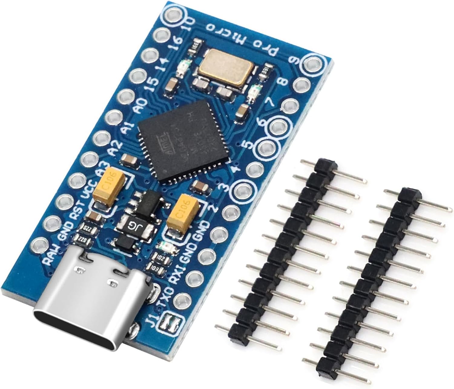Pro Micro ATmega32U4 5V 16MHz Developer Board Module XTVTX Pro Micro ...