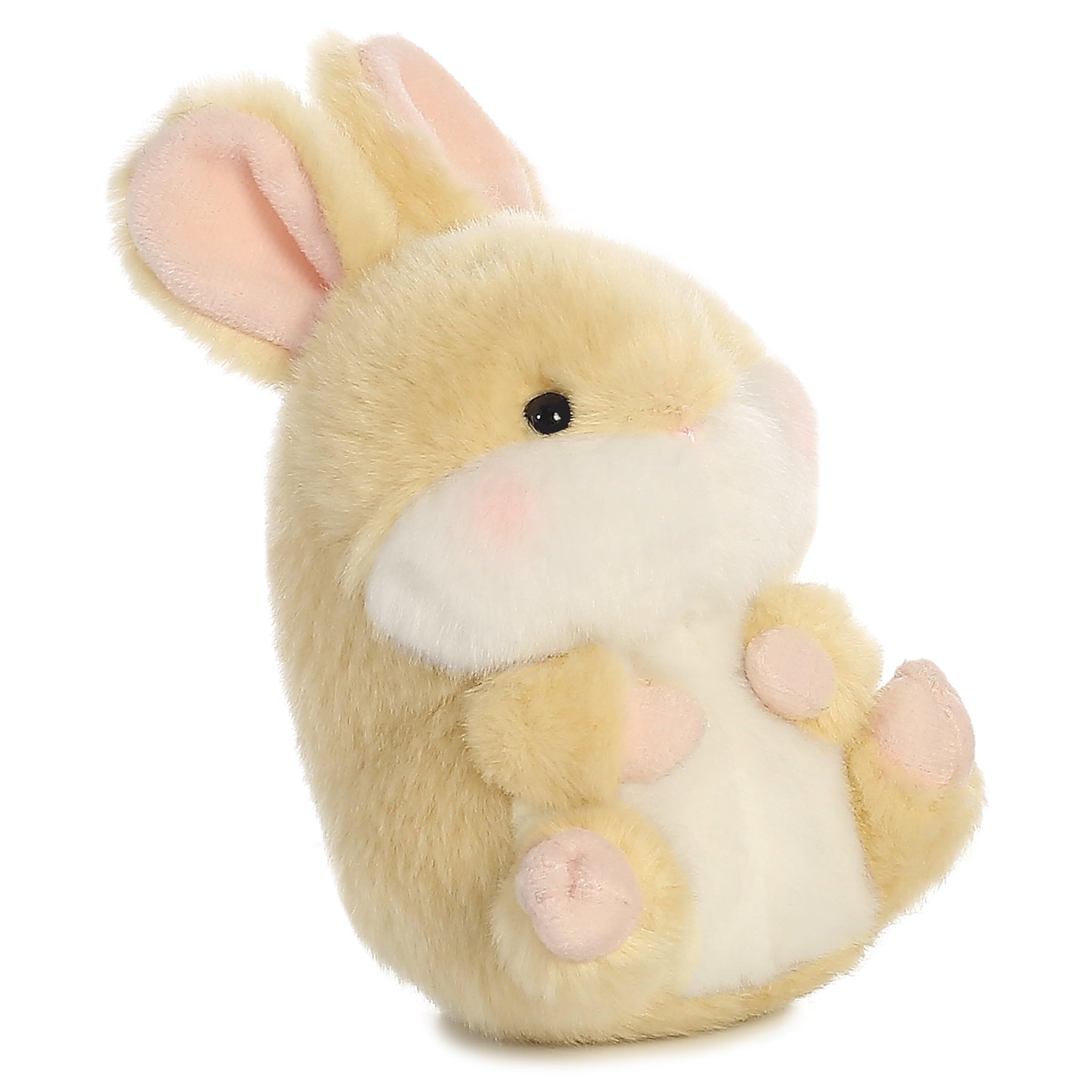 Amazon.com: Aurora® Round Rolly Pet™ Lively Bunny™ Stuffed Animal ...