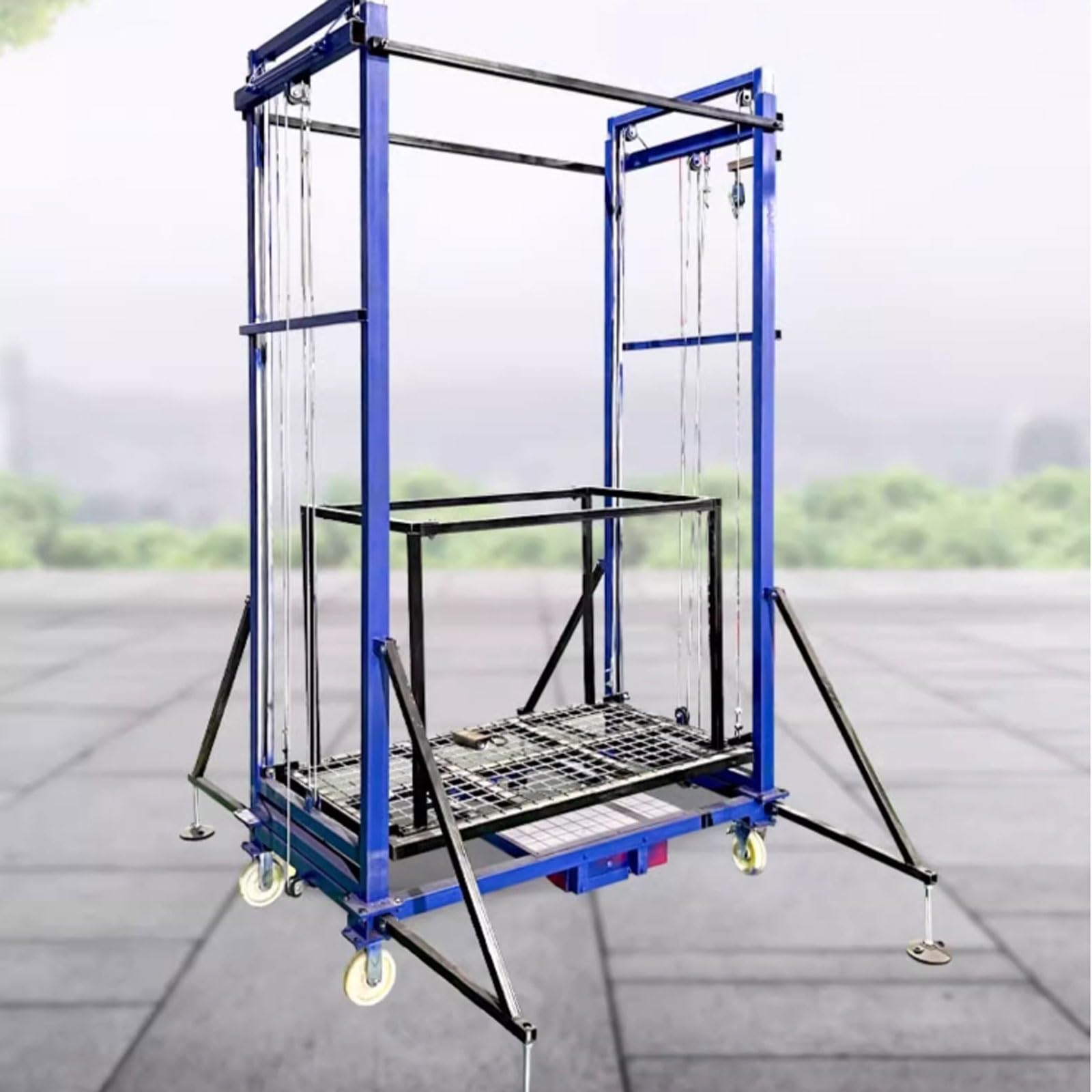 Plataforma De Equipo Elevada