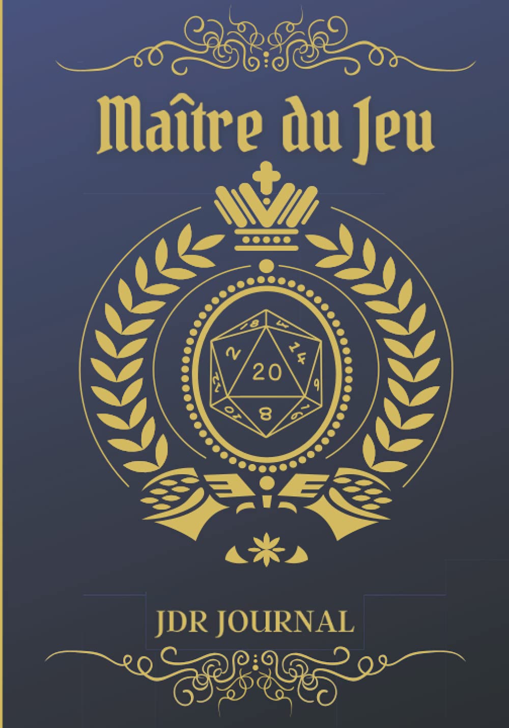 Buy Maître du jeu: JDR Journal. Livre Jeux de Rôle à compléter. Créez ...