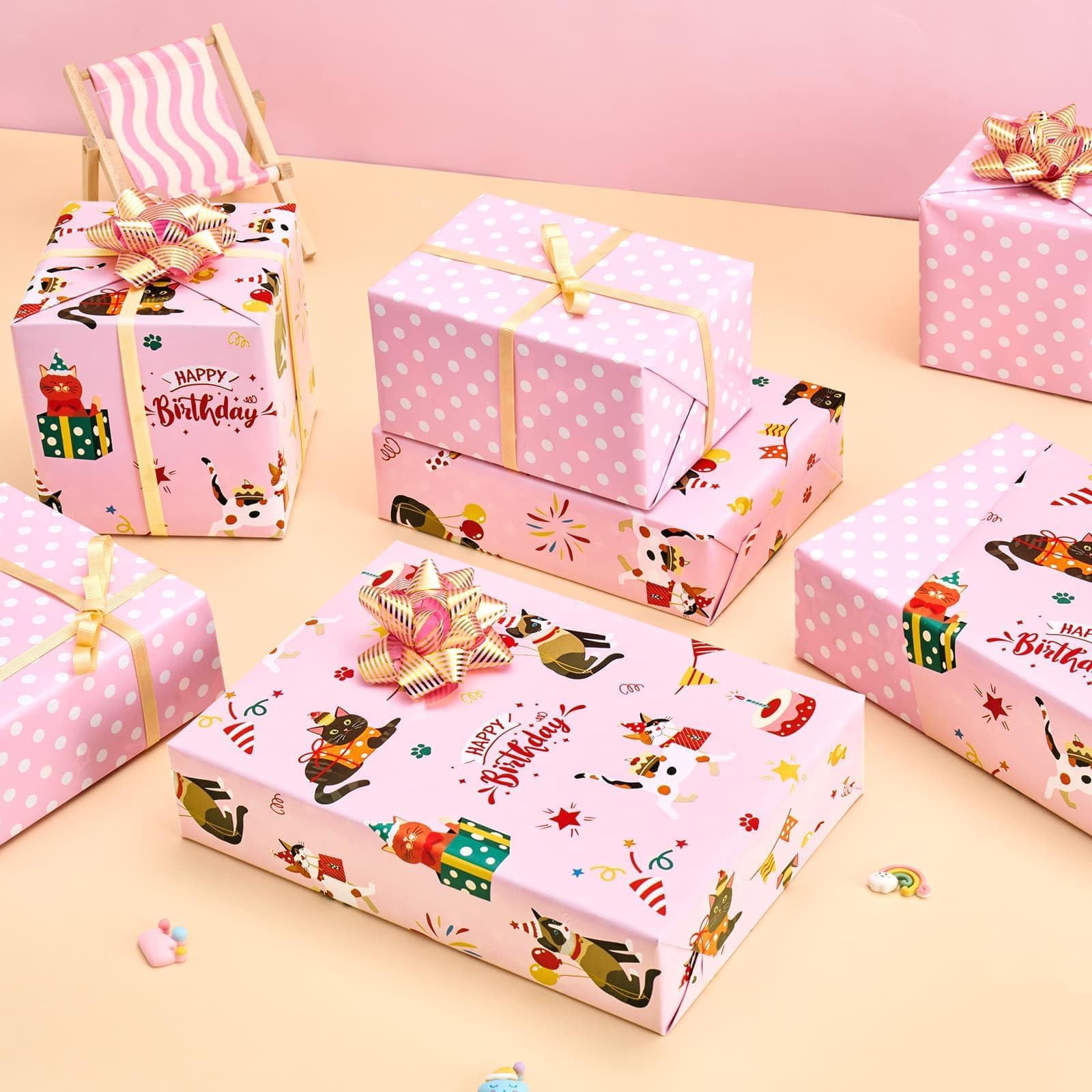 Cat Design Gift Wrap Your Cat Gift Wrap Personalised Your Cat