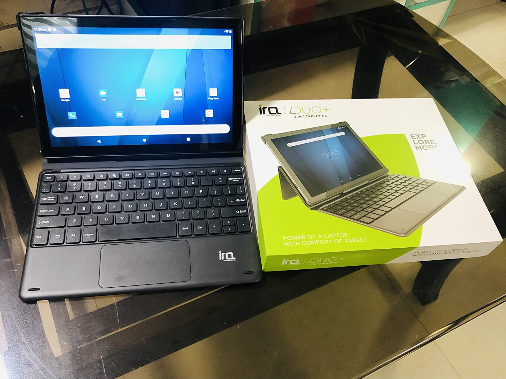 Wishtel IRA Duo+ 10.1 inch Tablet + Keyboard