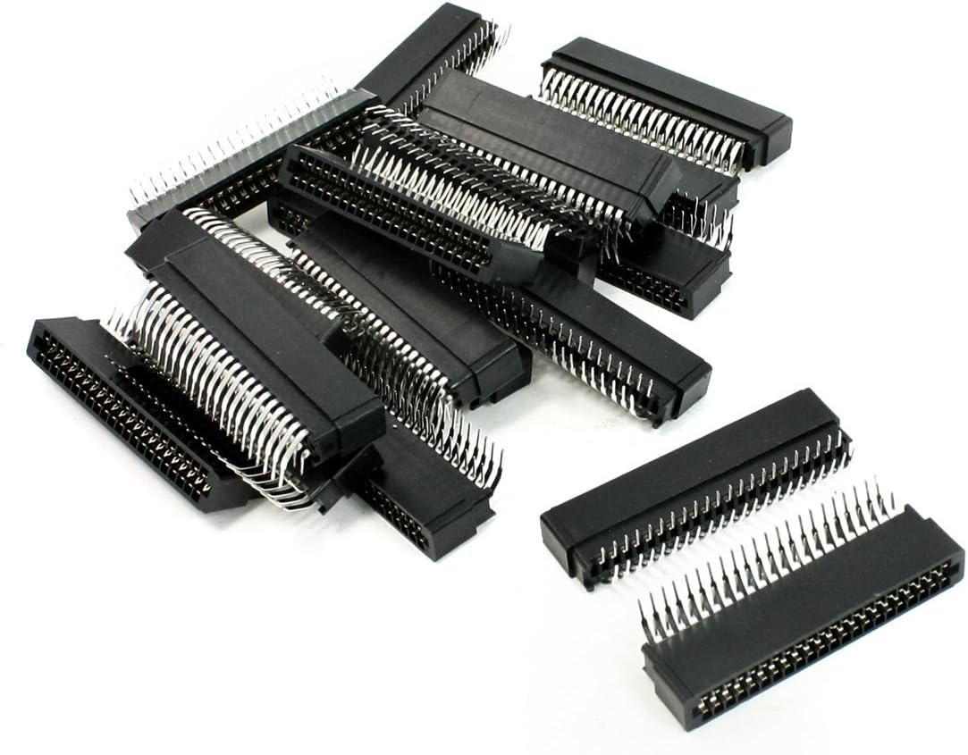 Amazon.com: IIVVERR 20 Pcs 44 Pins 2.54mm Pitch PCB Board Angle IDC ...