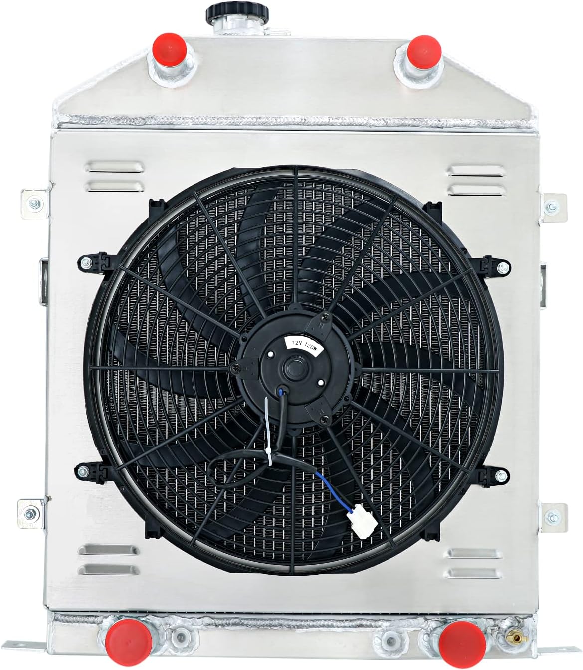 Amazon.com: Cubauto Full Aluminium Radiator For 1942-1948 Ford Super ...