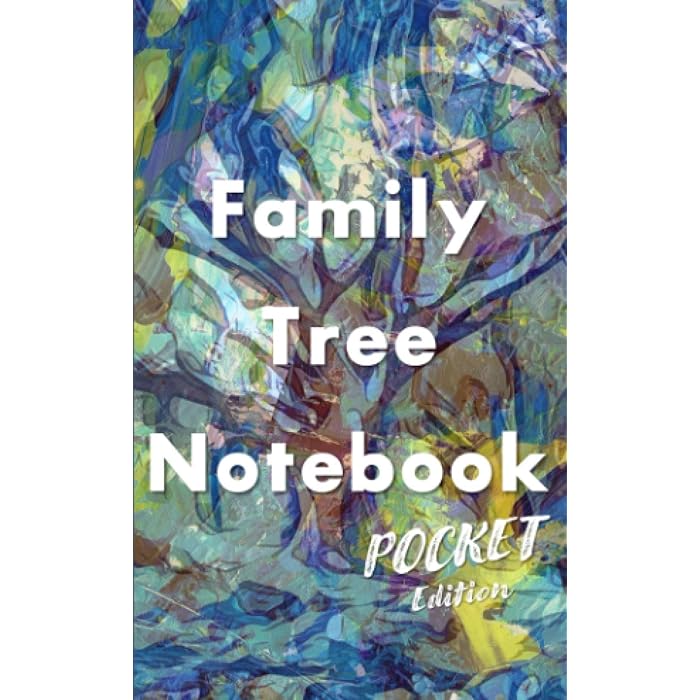 Buy Family Tree Notebook Pocket Edition: 6 Generation Ancestry Workbook ...